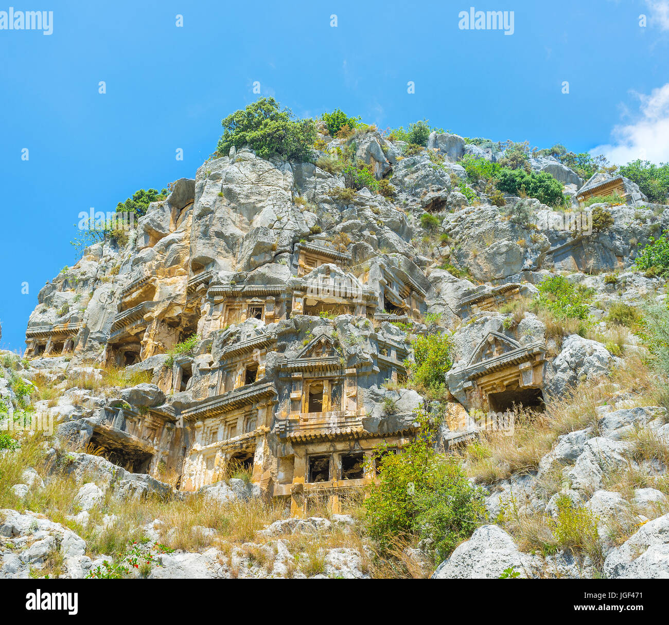 Myra necropolis is one of the most amazing archaeological sites in ...