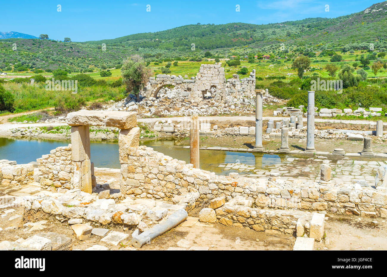Ruins of Patara are one of the notable landmarks of Lycian civilization ...