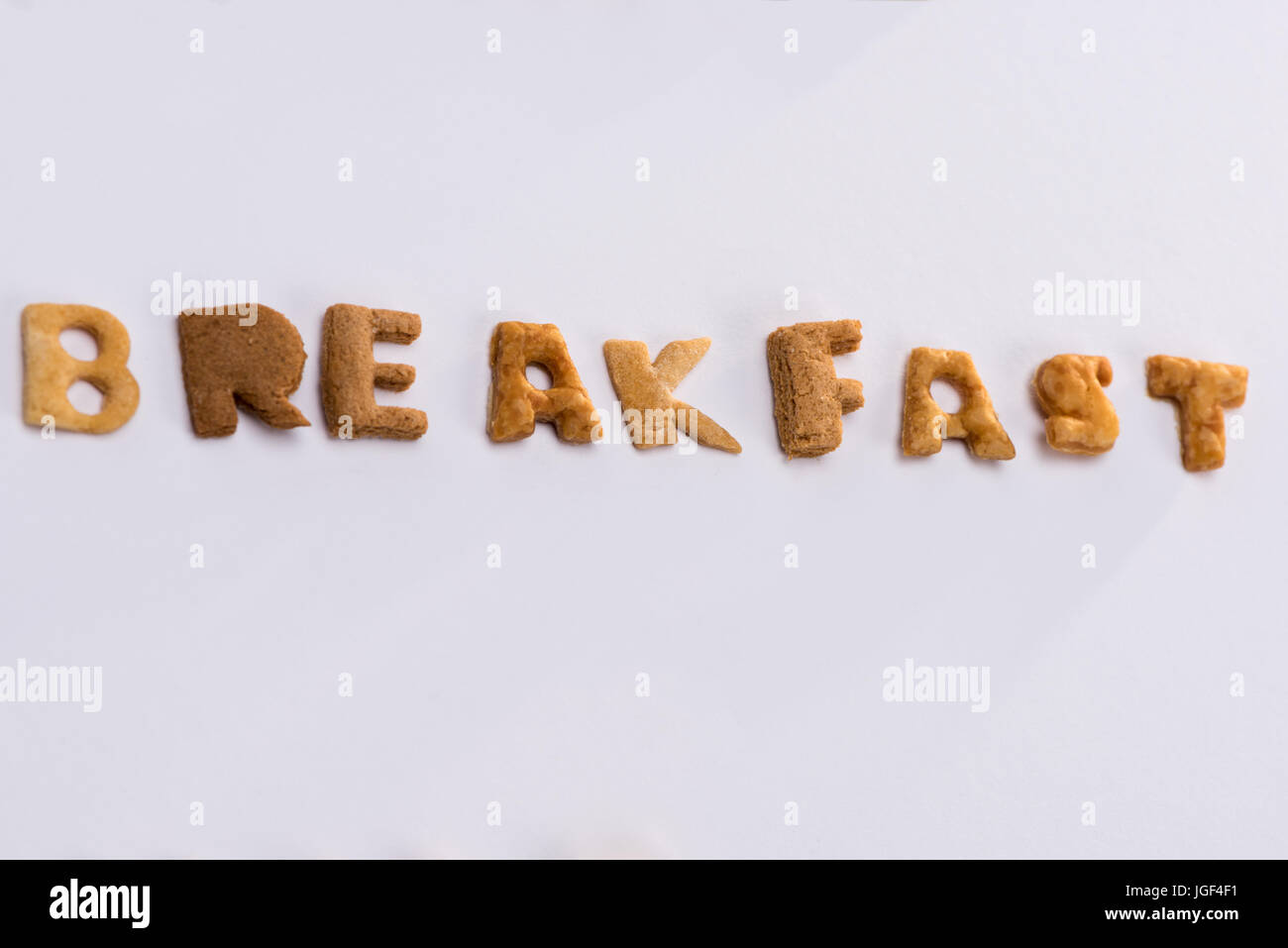 Word breakfast hi-res stock photography and images - Alamy
