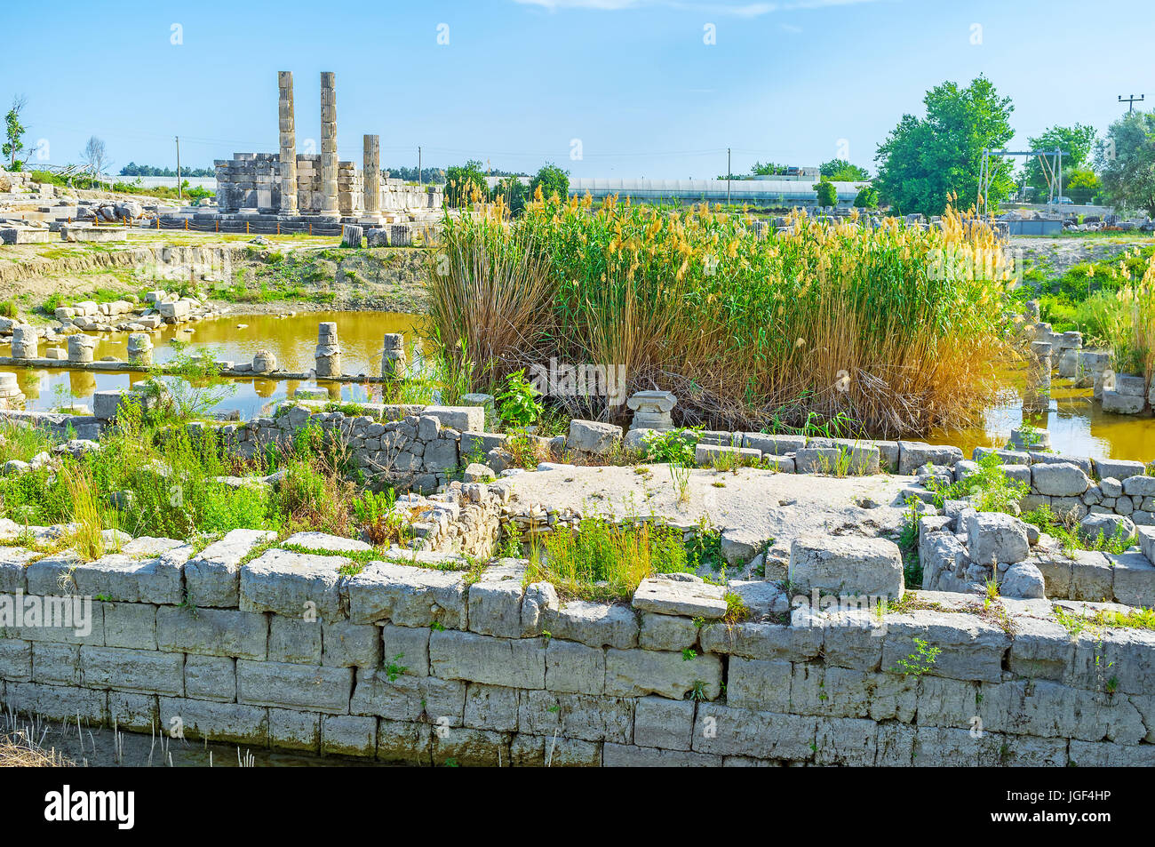 Ancient Letoon was the most important religion city in Lycian ...