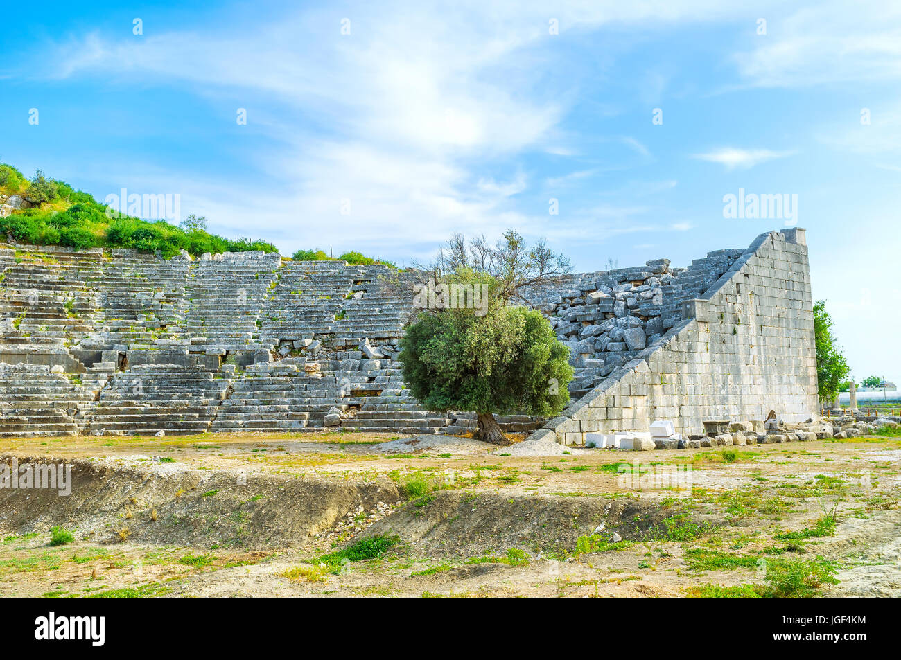 The theatres in Lycian cities are a fine example of cultural ...