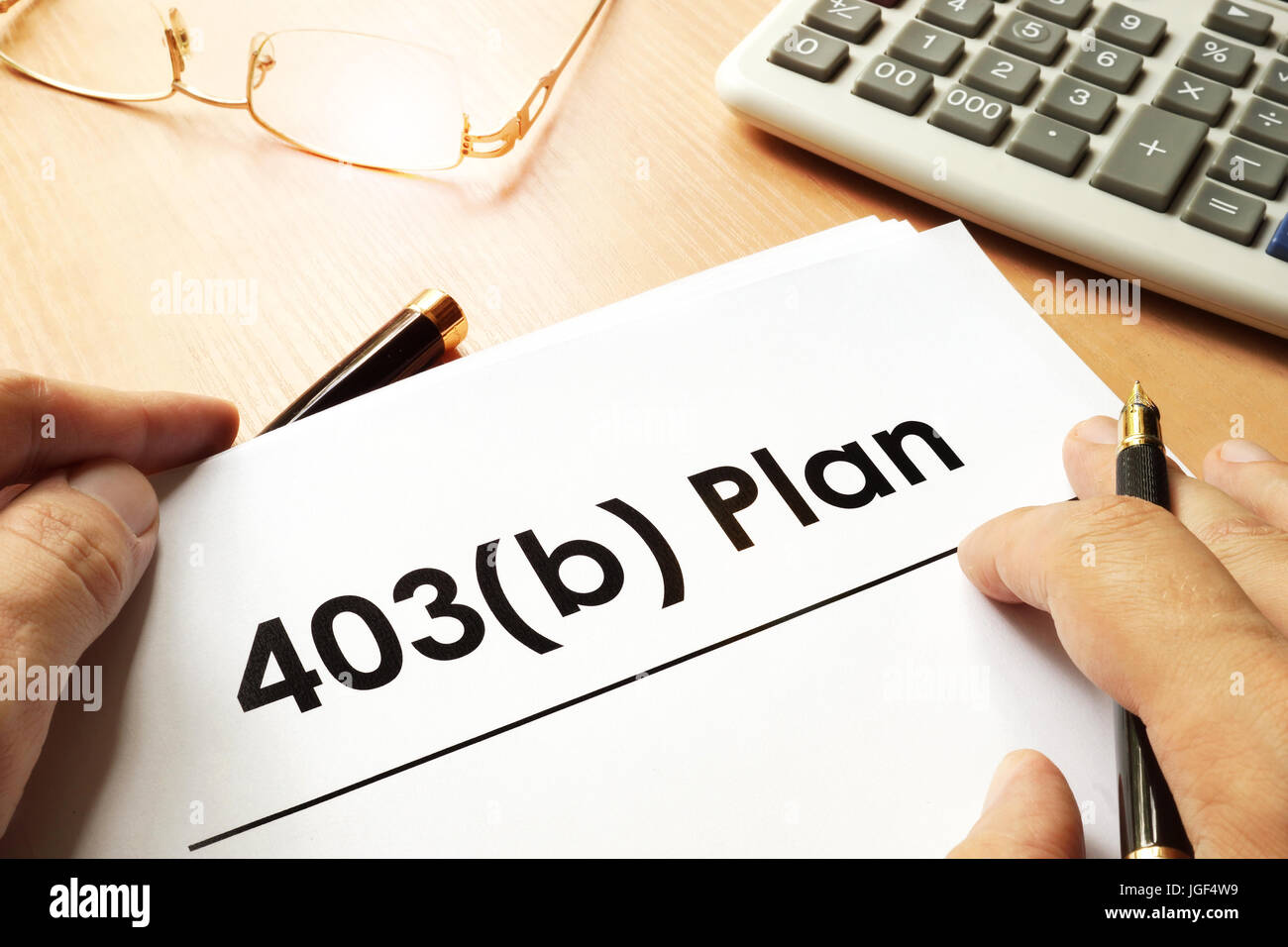 403b plan hi-res stock photography and images - Alamy