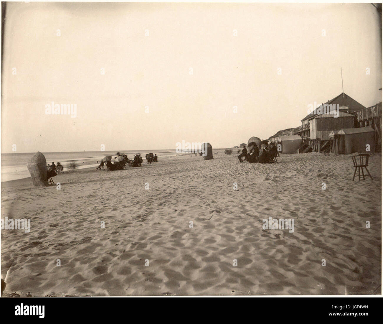 Carl Curman - Beach on the island of Sylt, Germany Stock Photo - Alamy