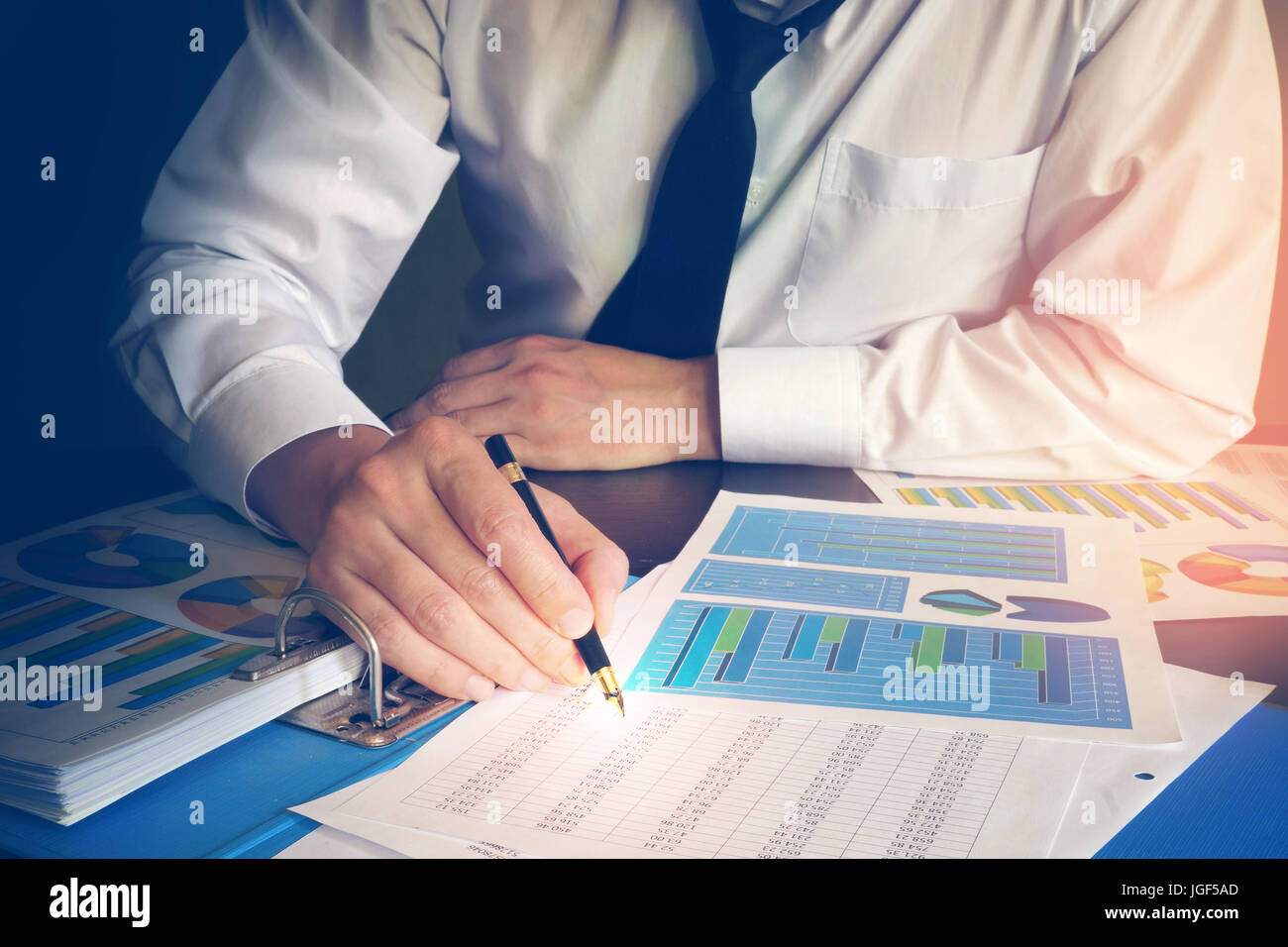 Data analytics concept businessman hi-res stock photography and images ...