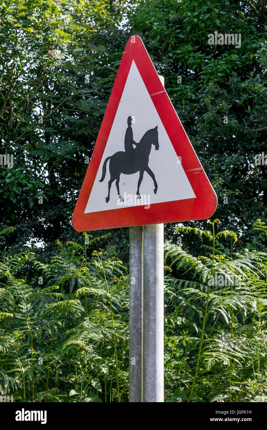 Hazard for horse riders hi-res stock photography and images - Alamy