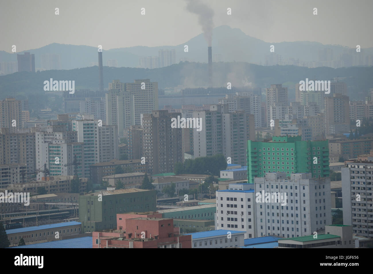 High rise buildings pyongyang hi-res stock photography and images - Alamy