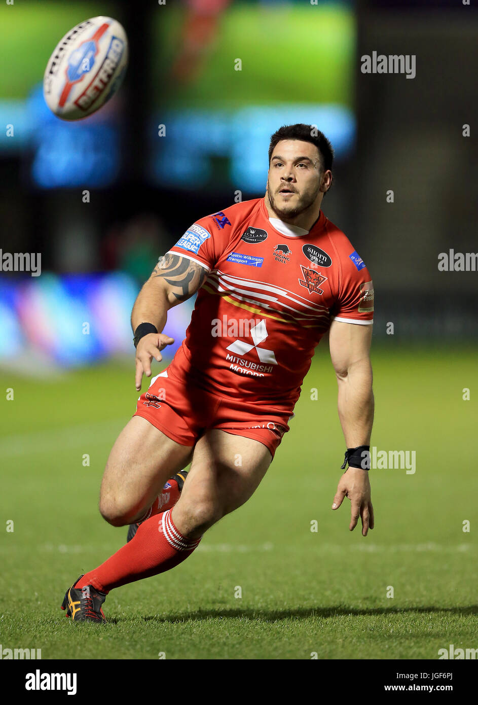 Justin Carney, Salford Red Devils Stock Photo - Alamy