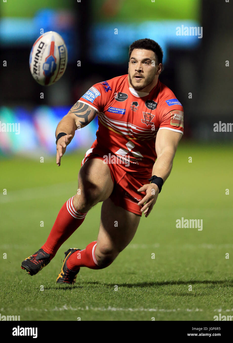 Justin Carney, Salford Red Devils Stock Photo - Alamy