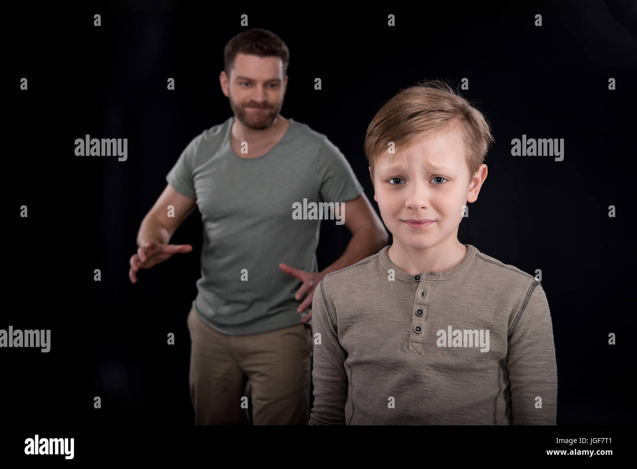 Scared and angry hi-res stock photography and images - Alamy