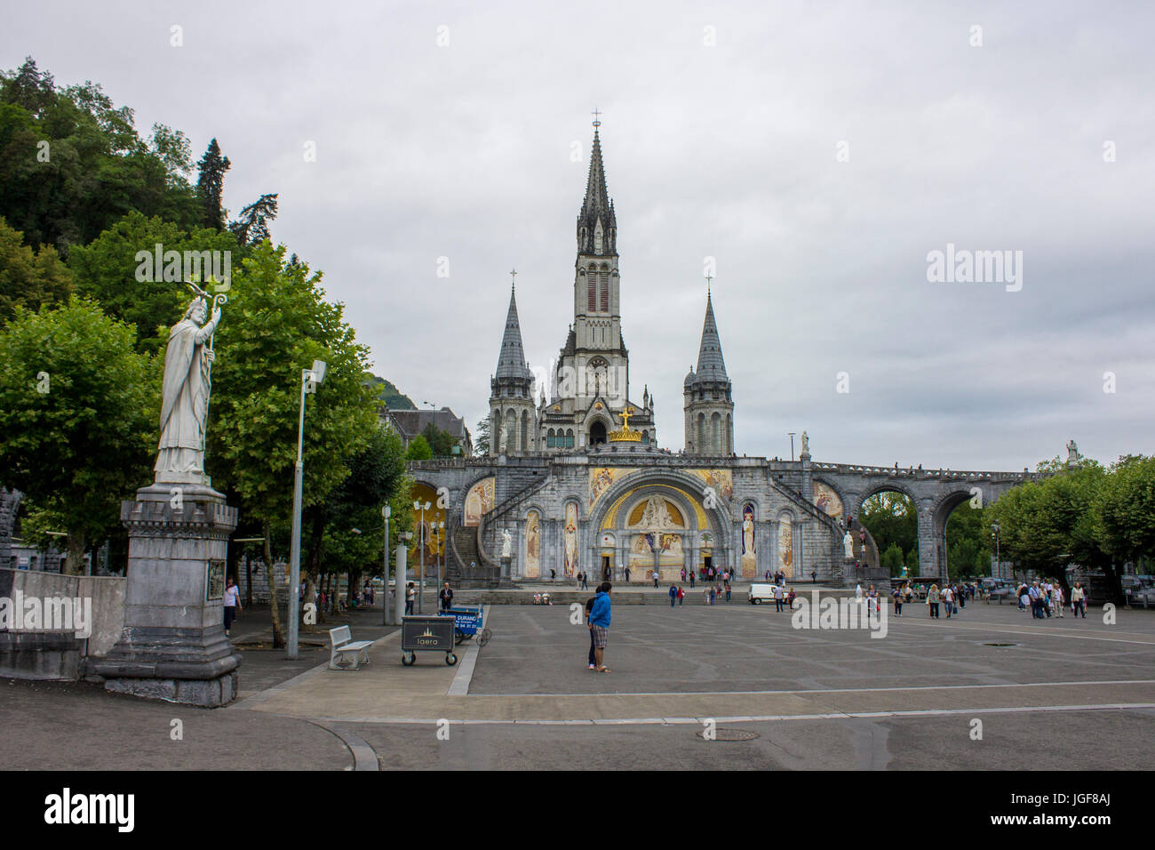 The Sanctuary of Our Lady of Lourdes, a destination for pilgrimage in ...