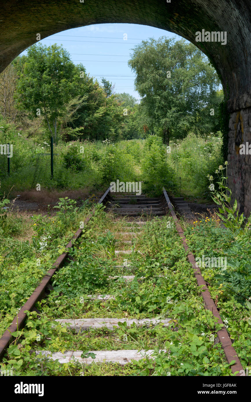 Portishead Railway line from Bristol, this section from Pill to ...