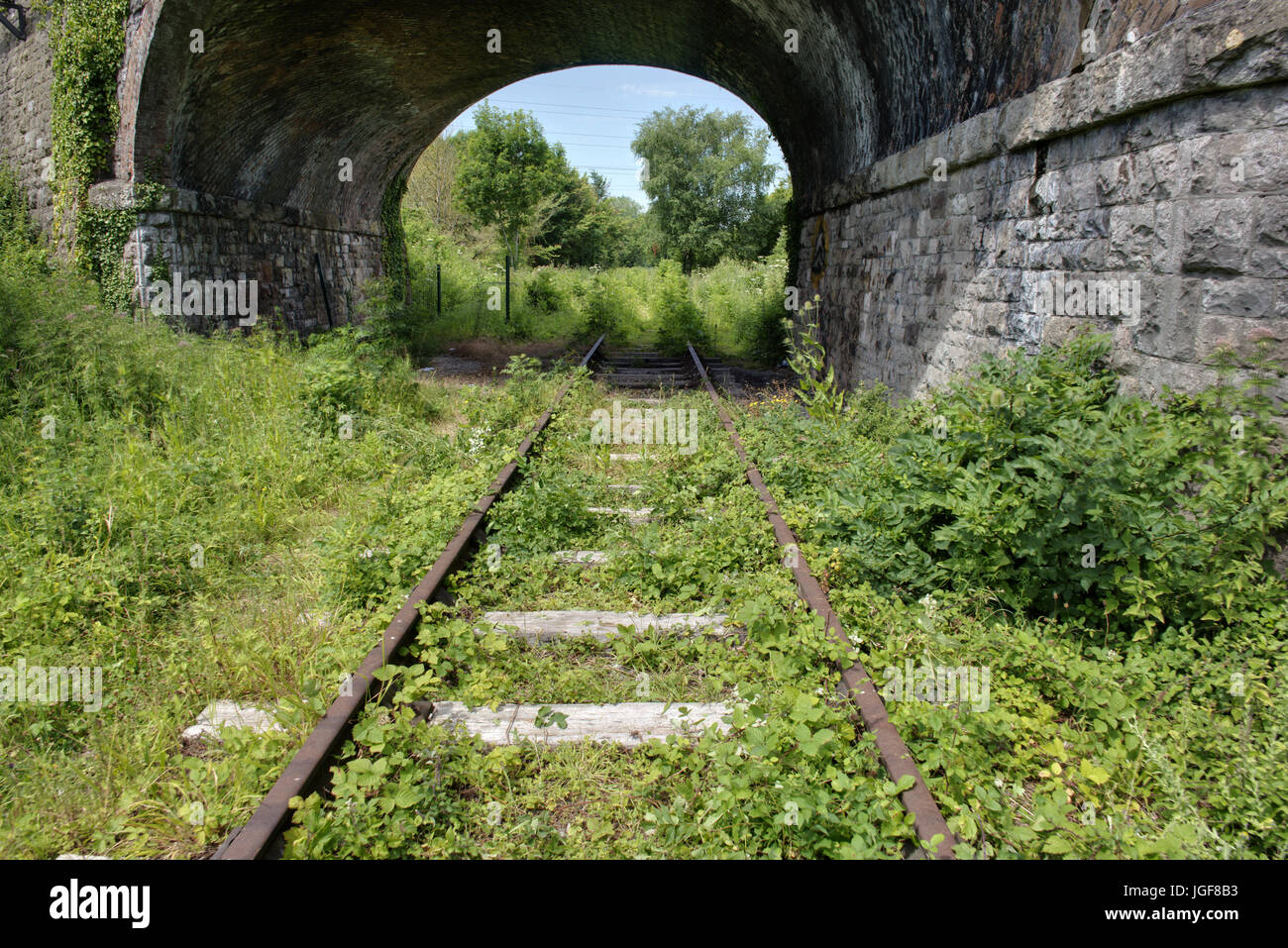 Portishead Railway line from Bristol, this section from Pill to ...