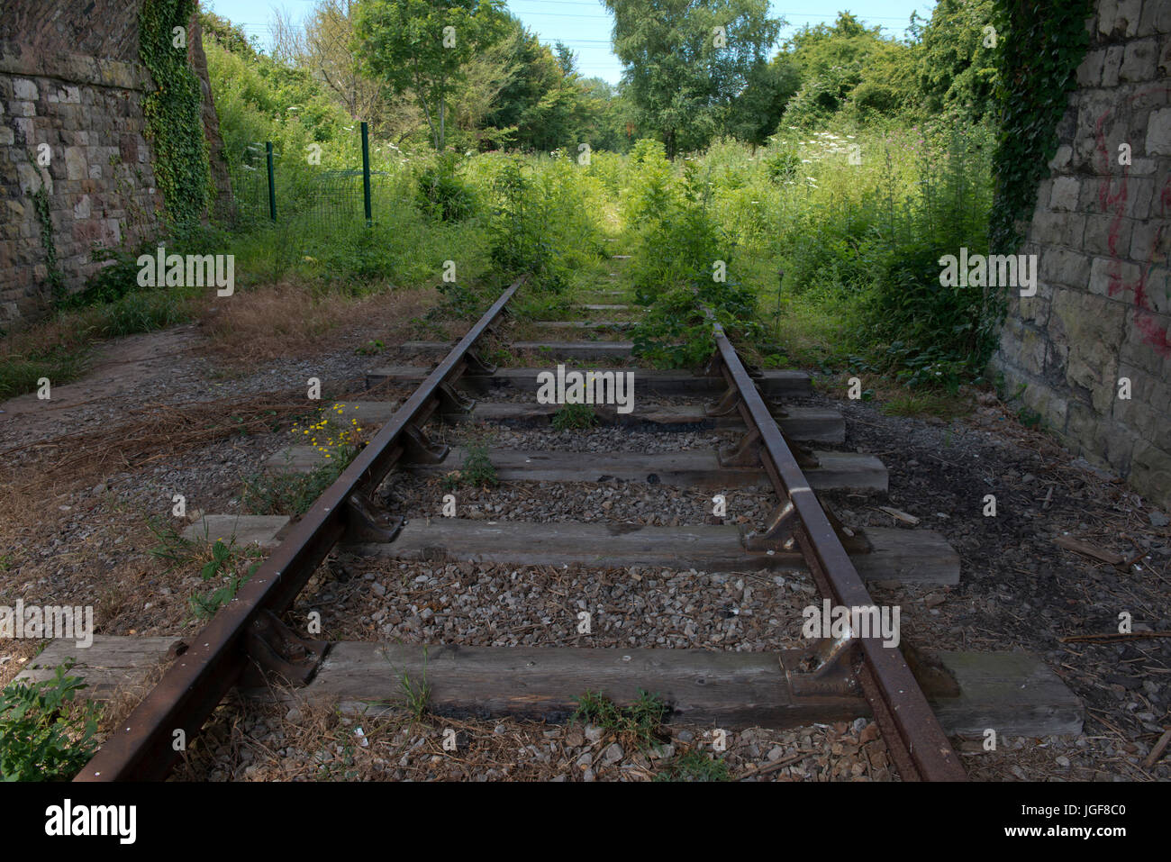 Portishead Railway line from Bristol, this section from Pill to ...