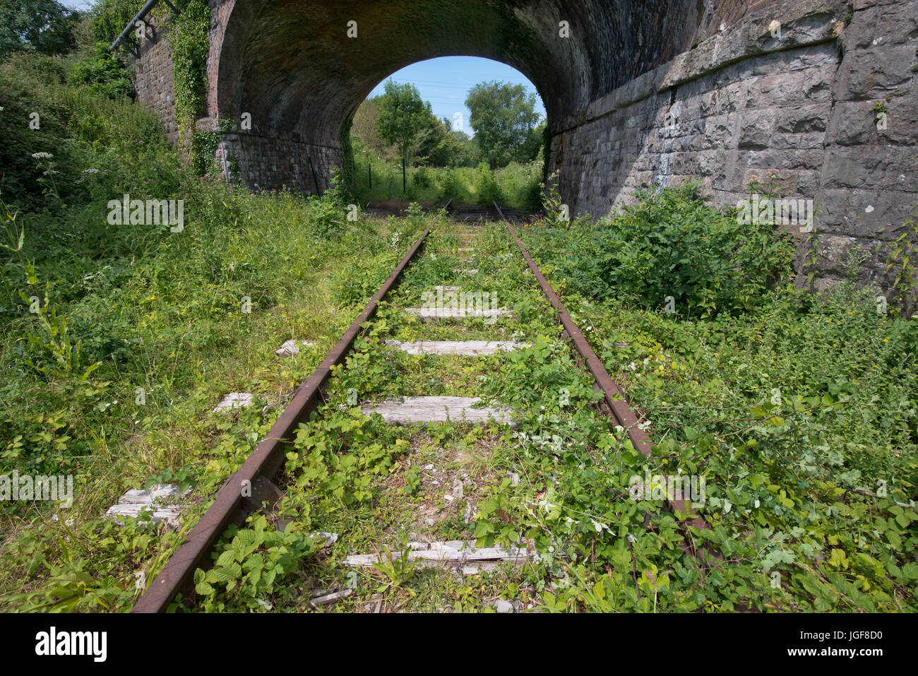 Portishead Railway line from Bristol, this section from Pill to ...