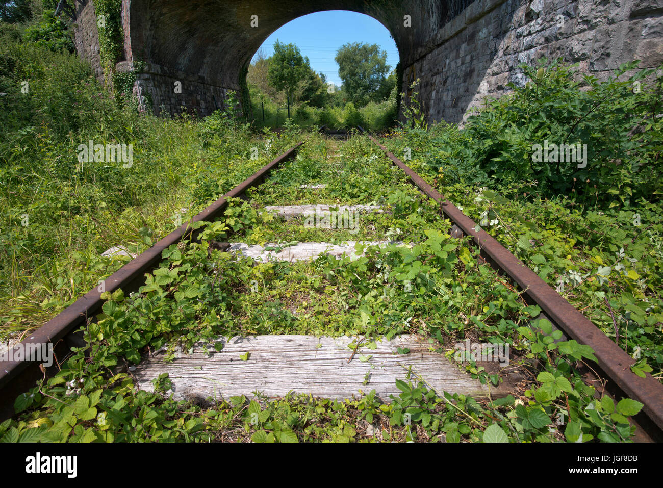 Portishead Railway line from Bristol, this section from Pill to ...
