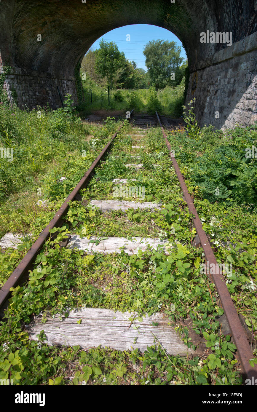 Portishead Railway line from Bristol, this section from Pill to ...
