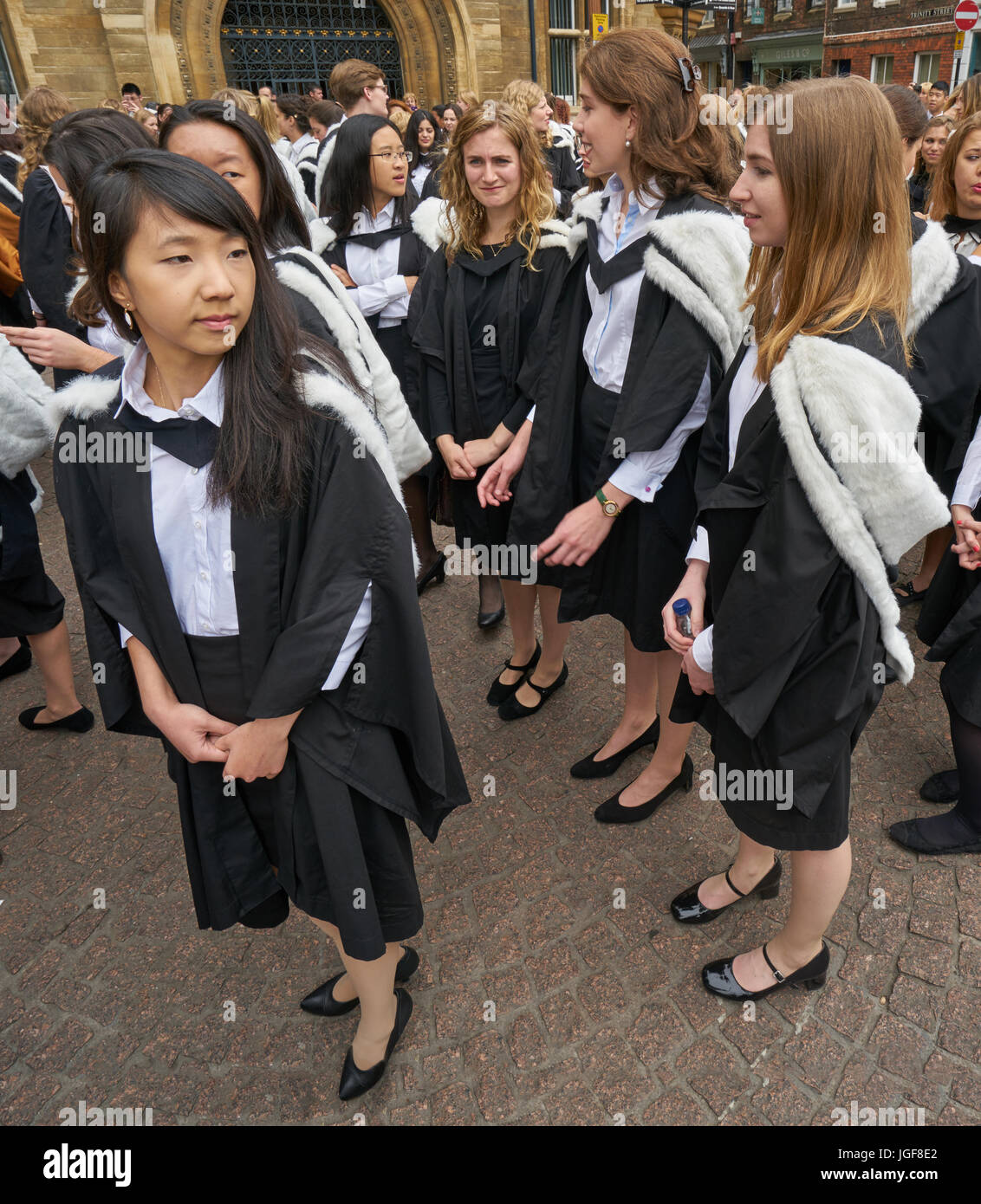 Women Graduating Cambridge High Resolution Stock Photography and Images ...
