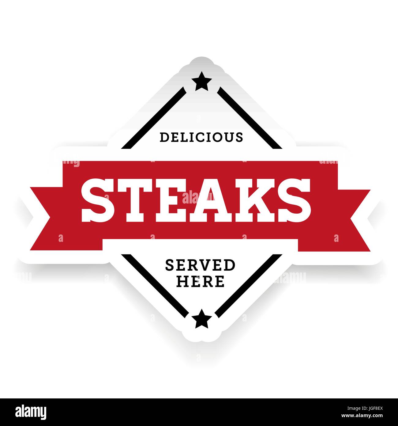 Burger steaks Stock Vector Images - Alamy