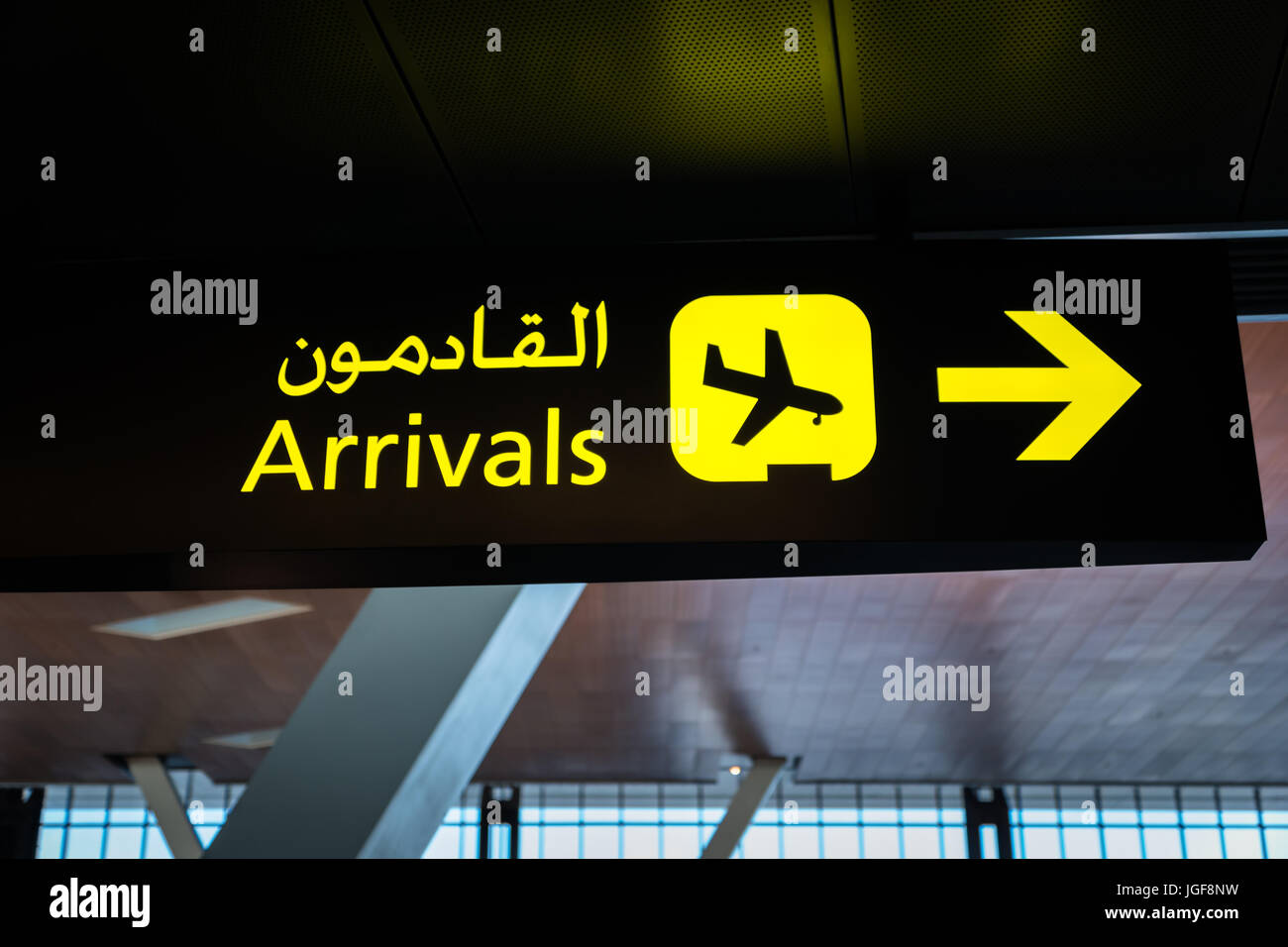 Airport transfer sign - international flight transfer information sign ...