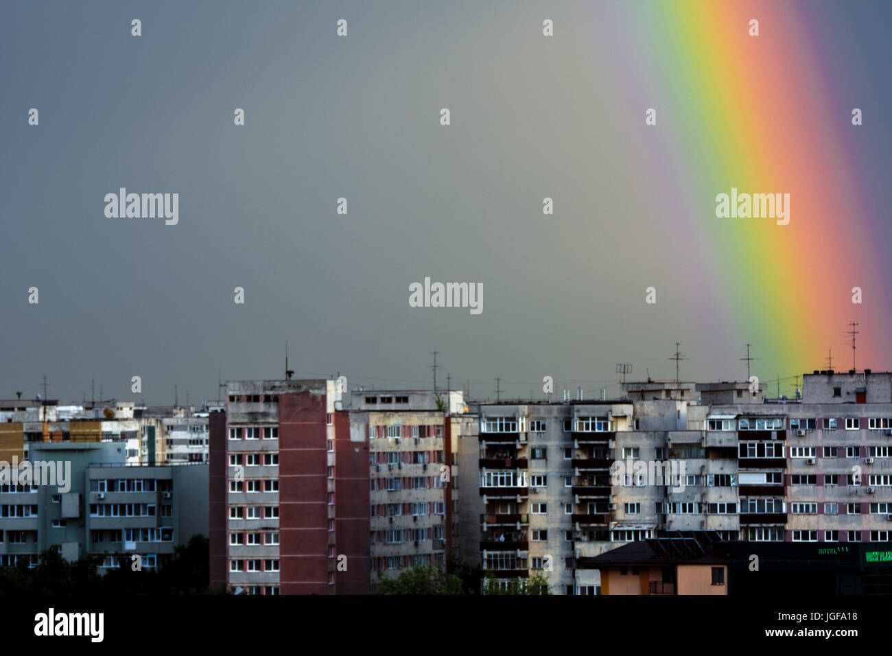 Bucharest rain hi-res stock photography and images - Alamy