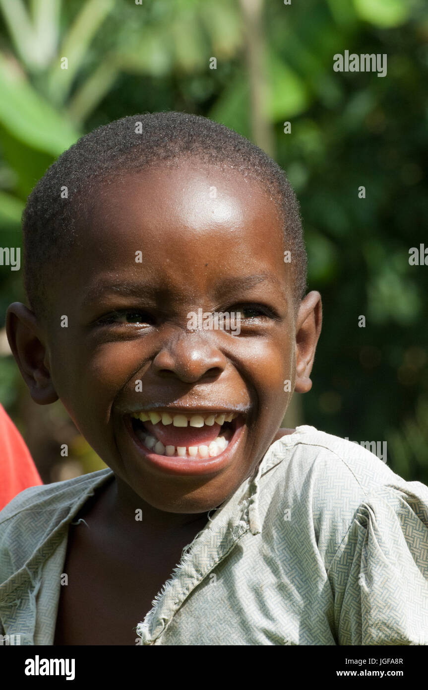 Child laughing africa hi-res stock photography and images - Alamy