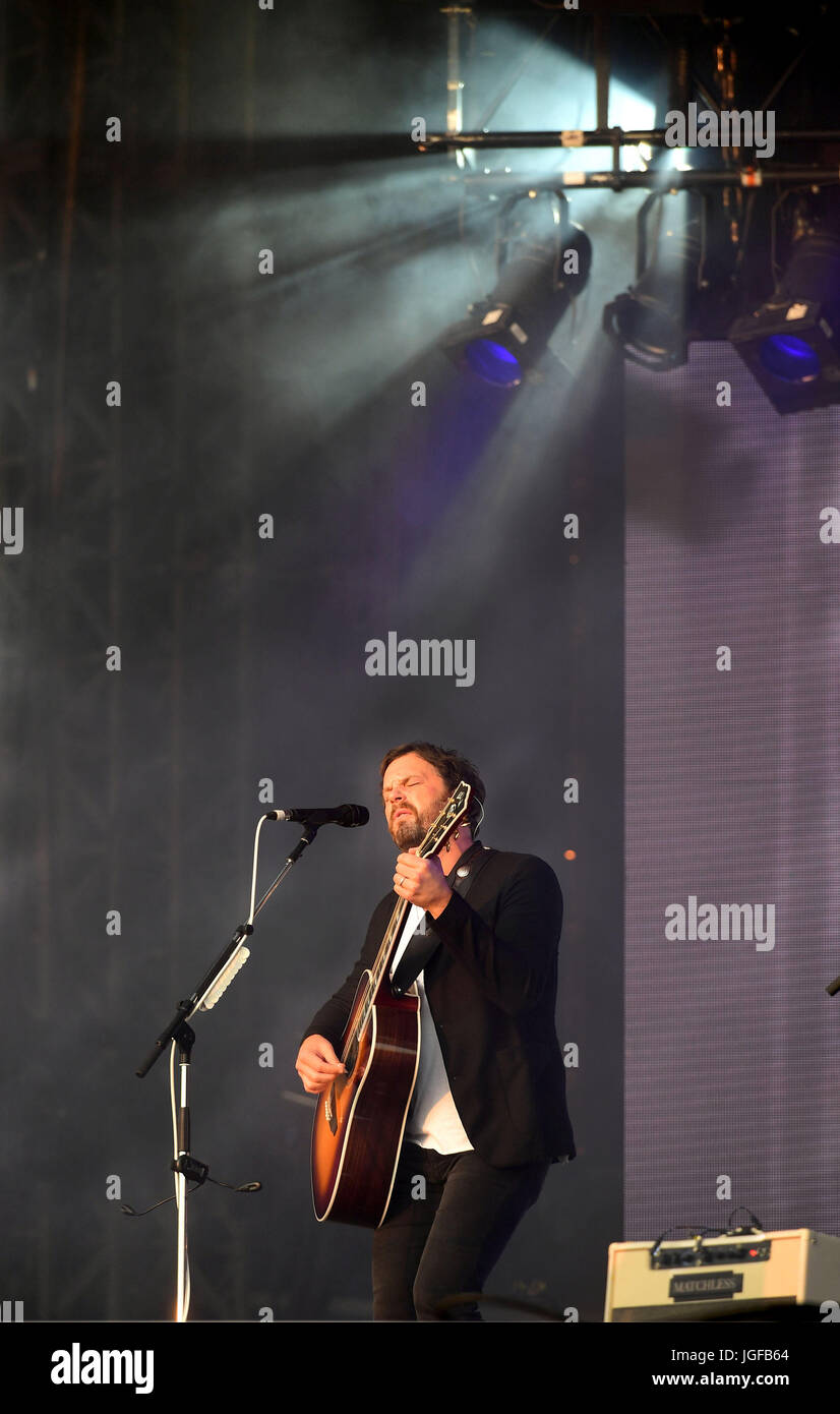 STRICTLY EDITORIAL USE ONLY:- Caleb Followill of Kings Of Leon ...