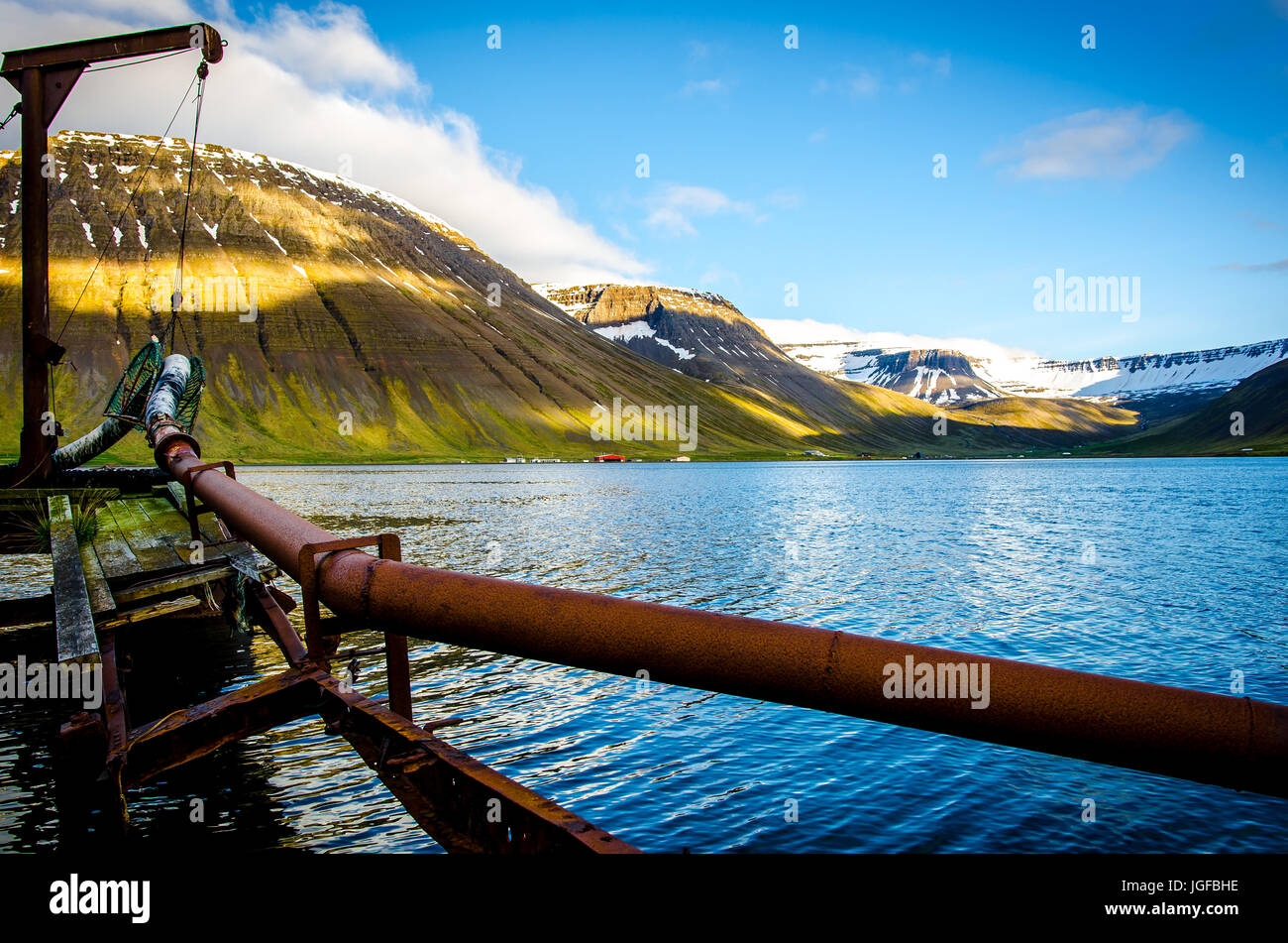 Combination of nature and industry Stock Photo - Alamy