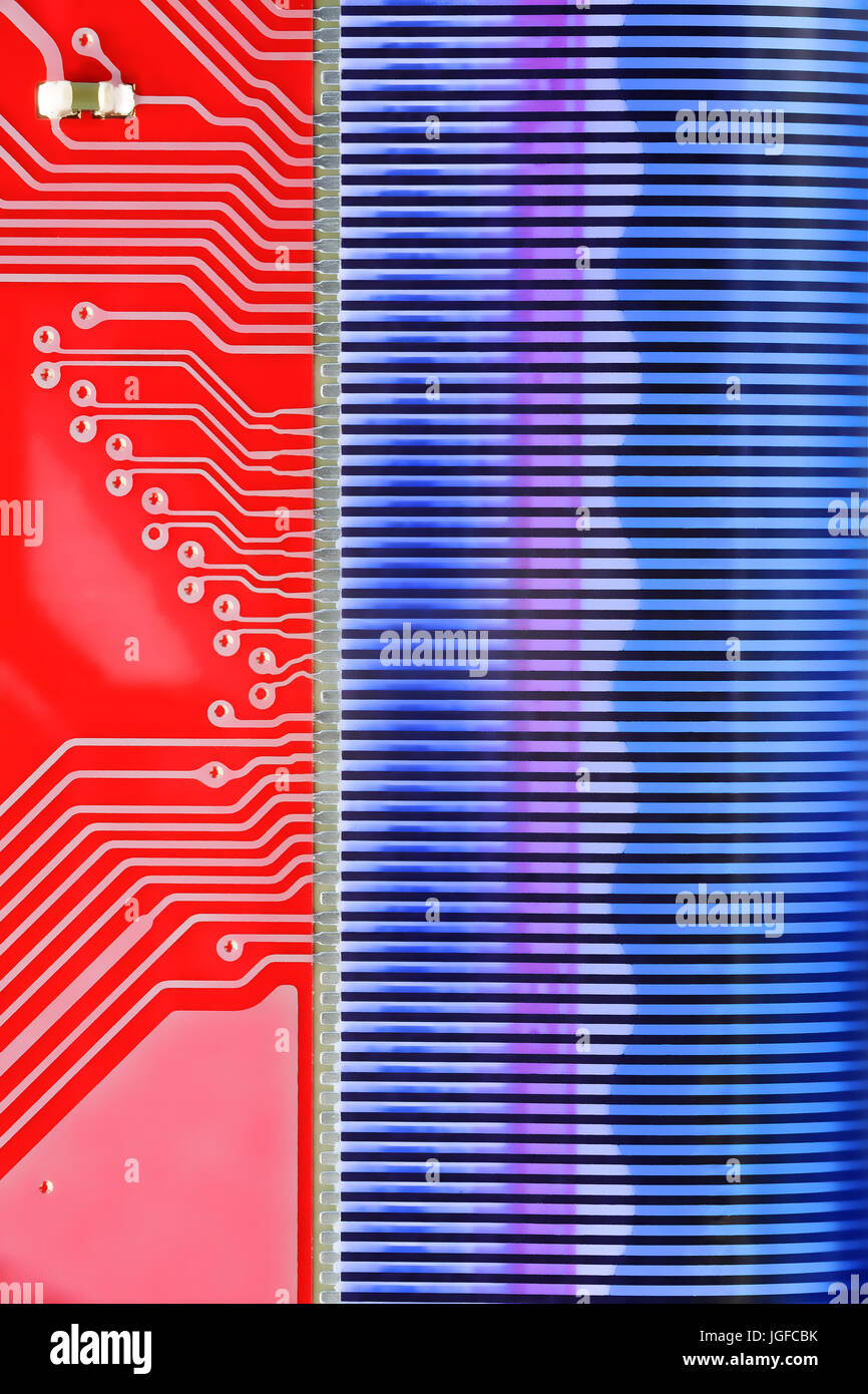 Electronic plate close up. For texture and background Stock Photo - Alamy