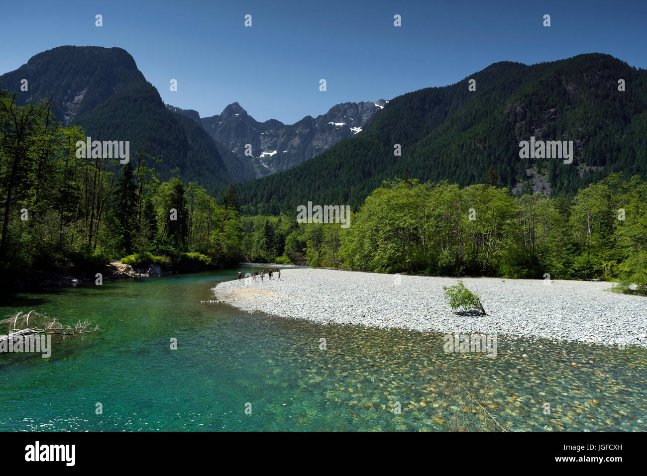 Scenic scapes of ocean, lake, mountains, forest and sea Bowen Island BC ...