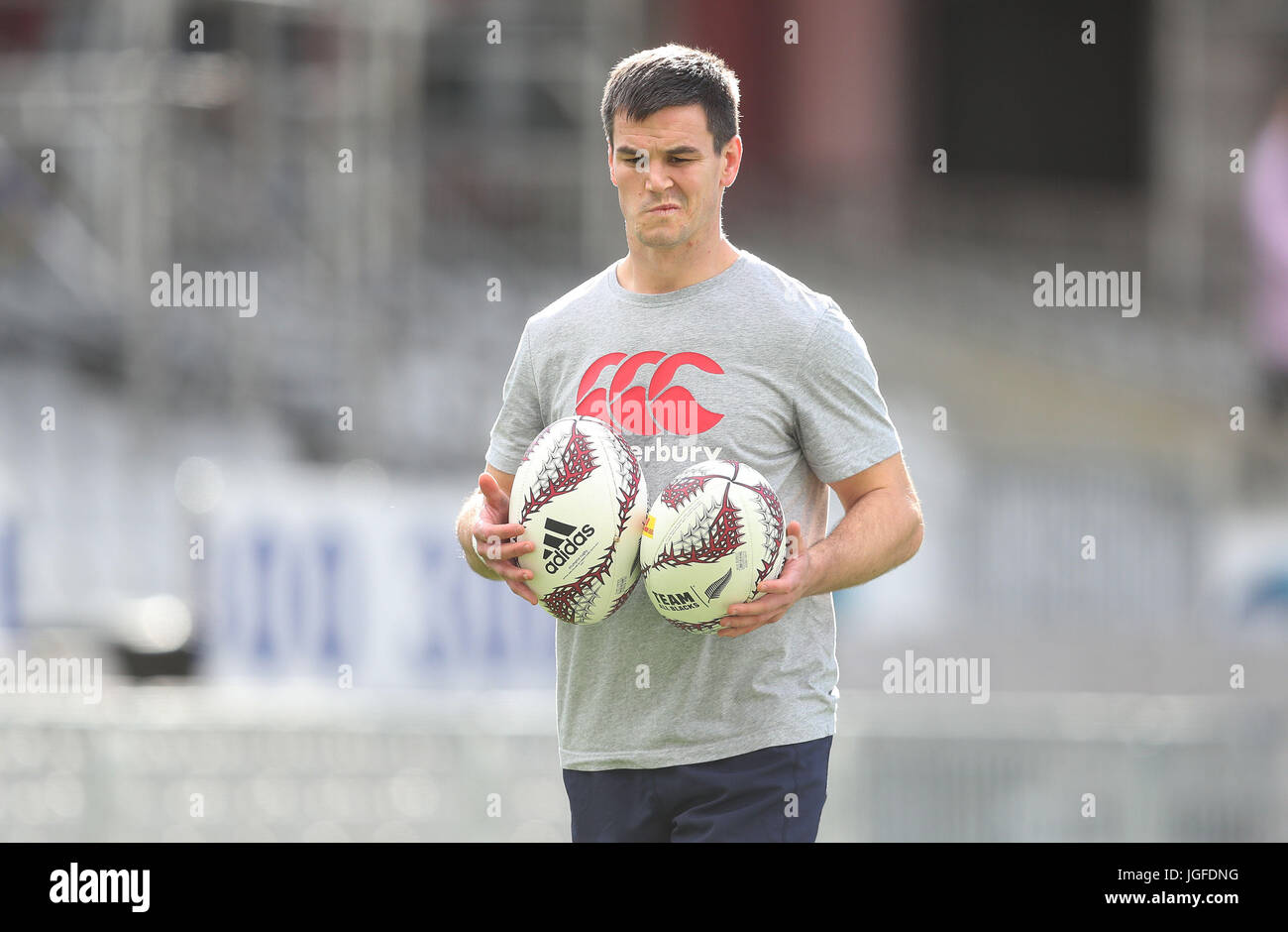 British and Irish Lions Jonny Sexton during the kickers session at Eden ...