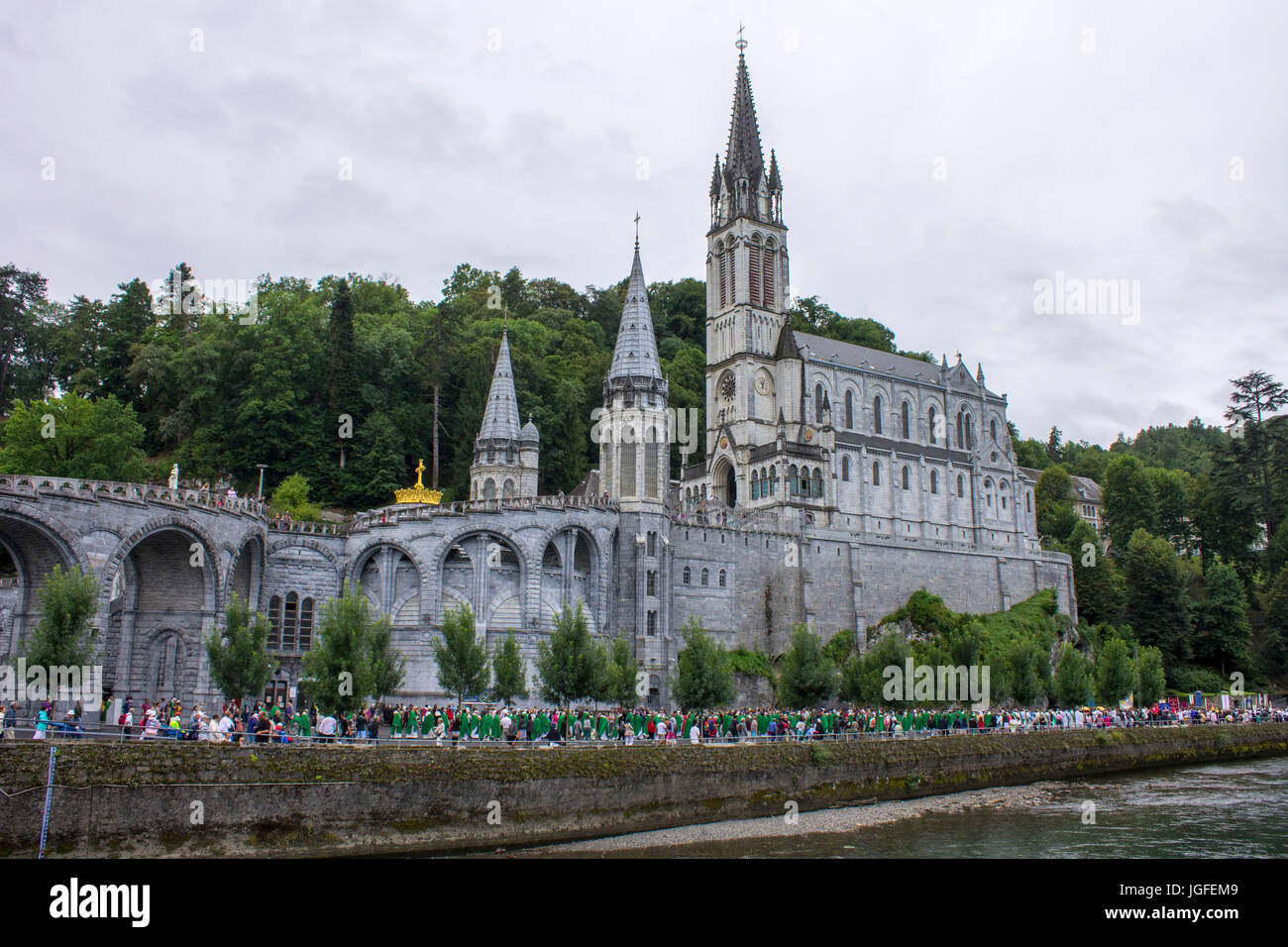 The Sanctuary of Our Lady of Lourdes, a destination for pilgrimage in ...