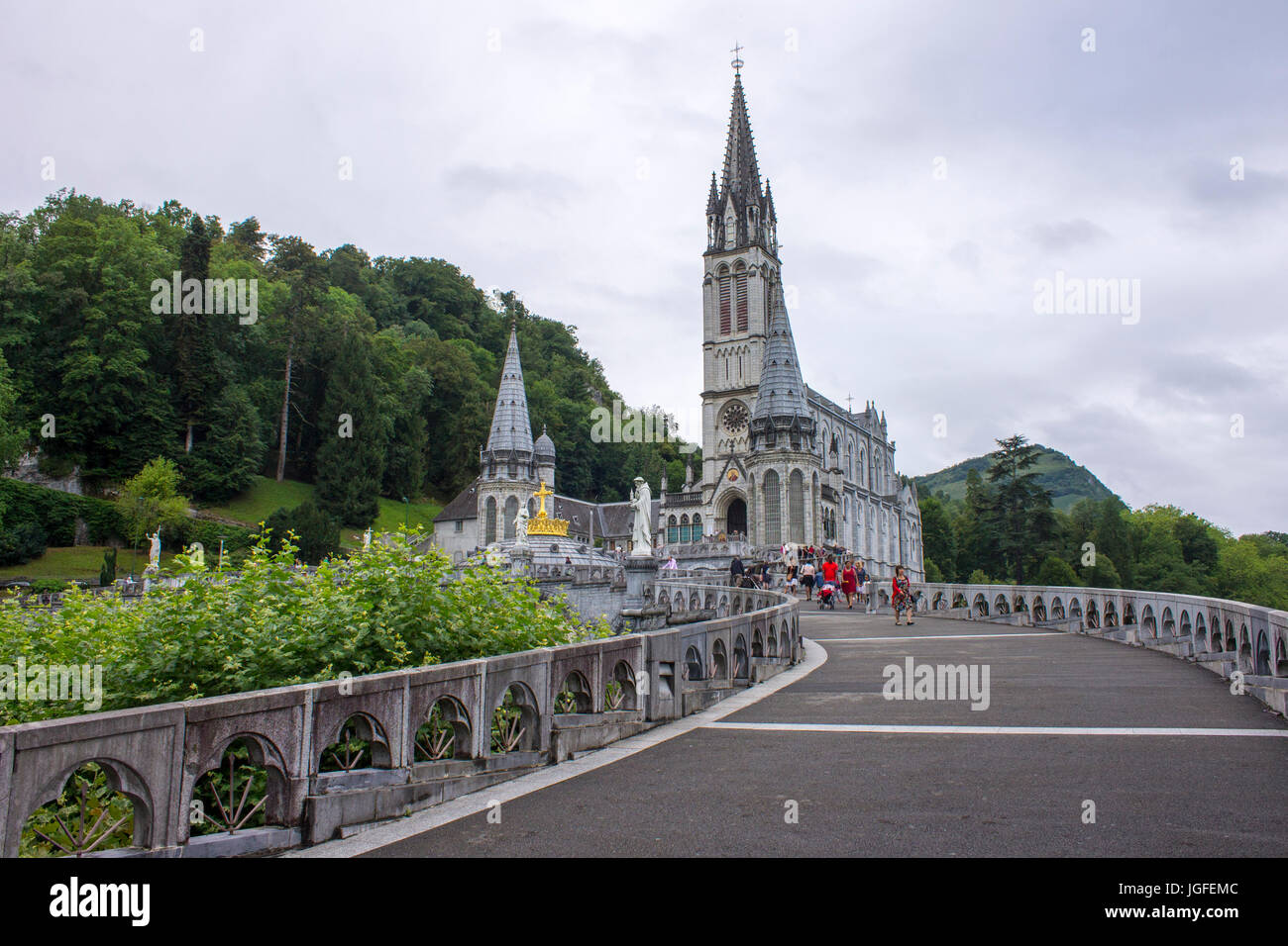 The Sanctuary of Our Lady of Lourdes, a destination for pilgrimage in ...