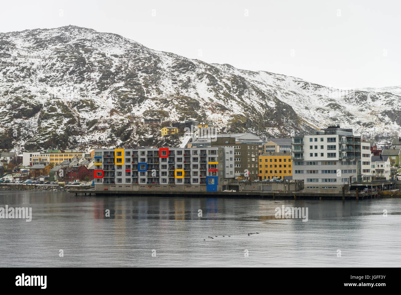 Hammerfest, Finnmark County, northern Norway Stock Photo - Alamy