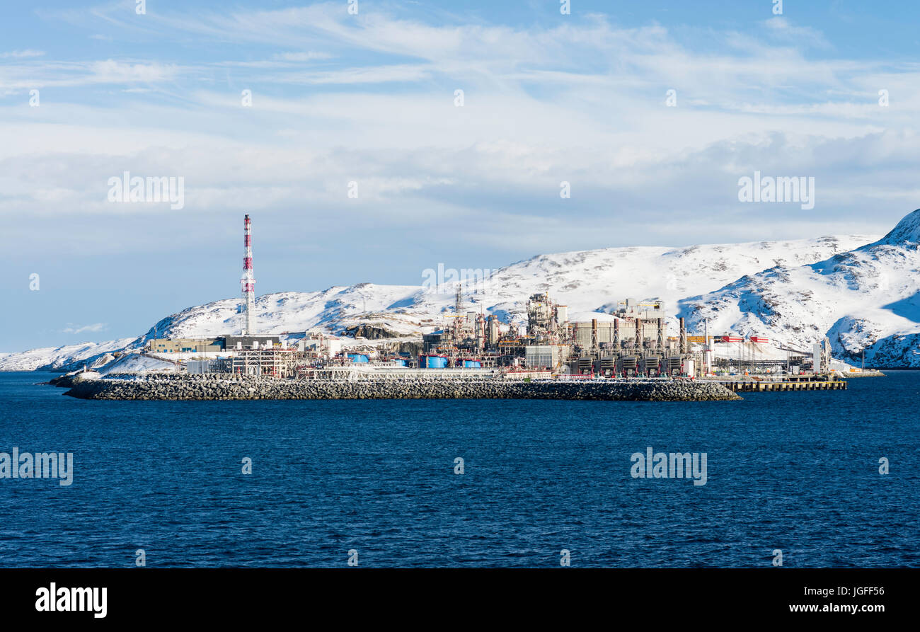 Hammerfest gas terminal melkoya High Resolution Stock Photography and ...