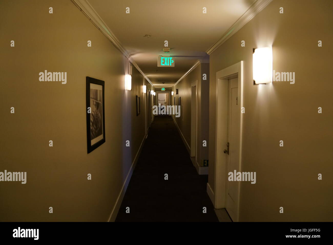 Condominium hallway hi-res stock photography and images - Alamy