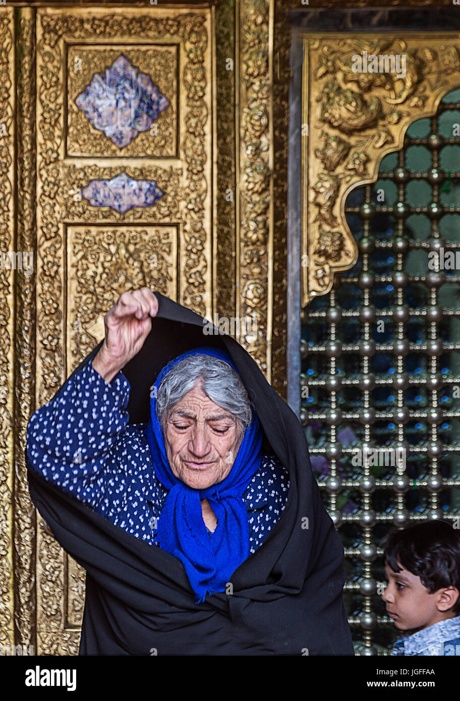 Mausoleum of twelve imams hi-res stock photography and images - Alamy