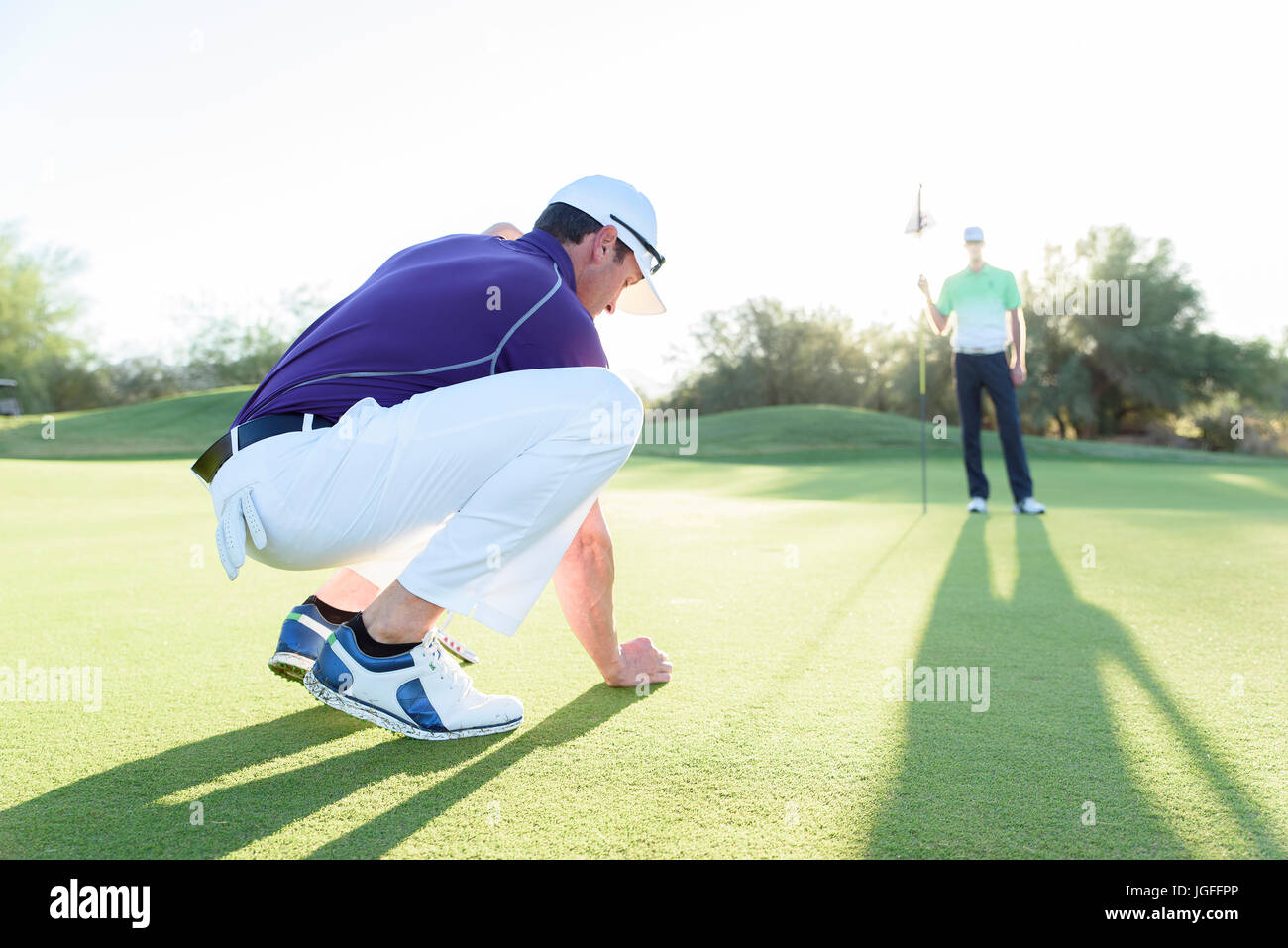 Placing the ball down hi-res stock photography and images - Alamy