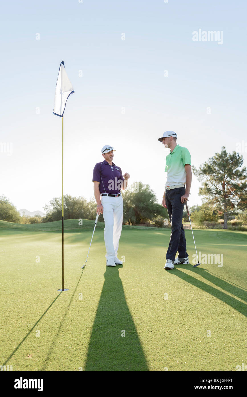Leaning On Putter High Resolution Stock Photography and Images - Alamy