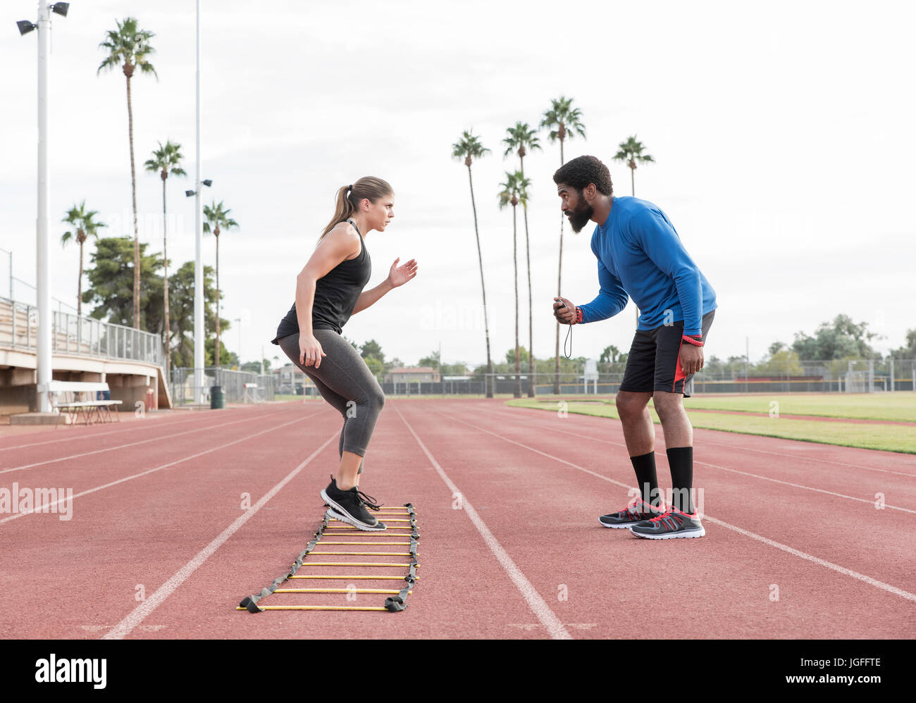 Exercise Ladder Trainer High Resolution Stock Photography and Images ...