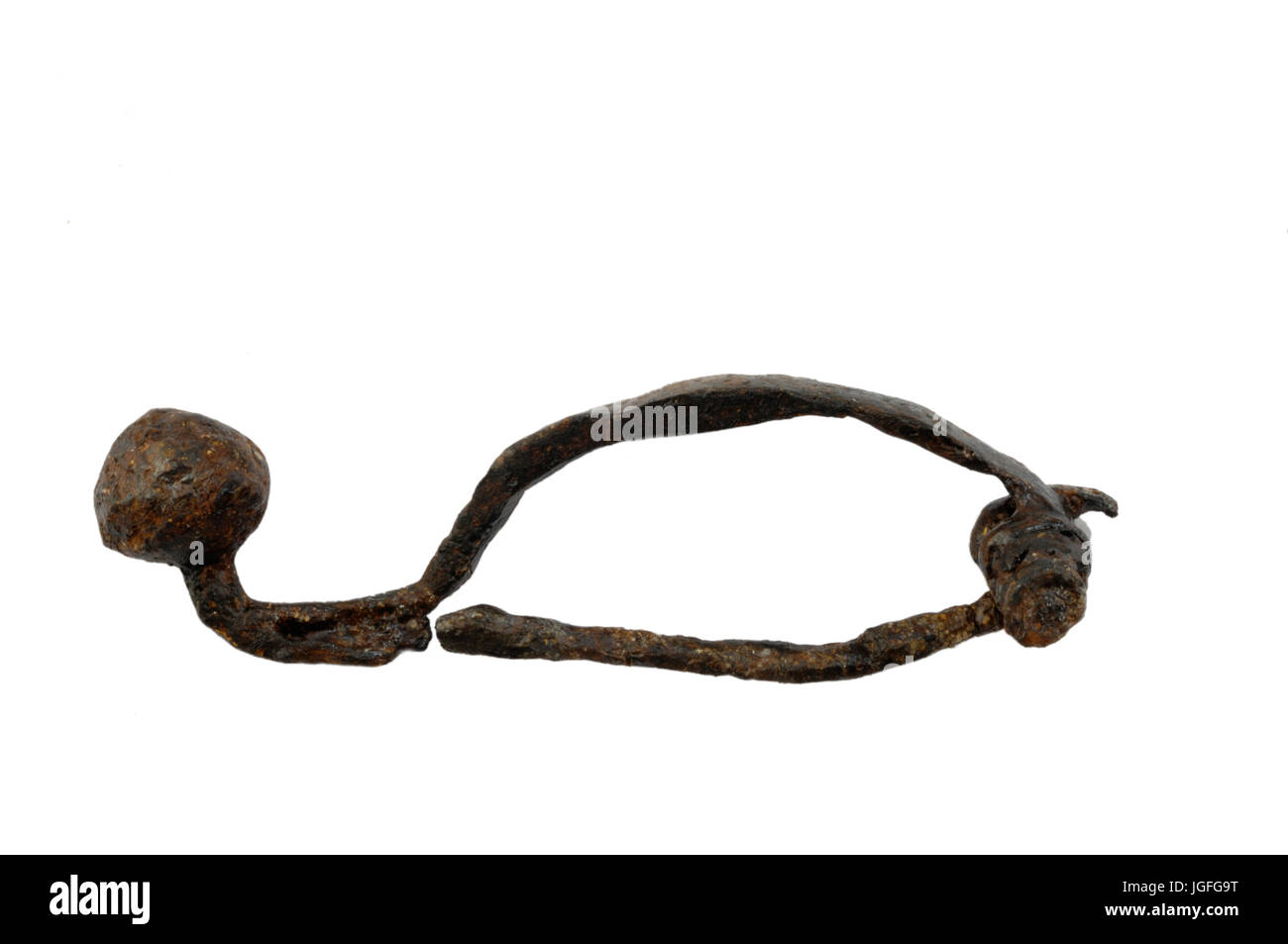 Roman fibula isolated on white Stock Photo - Alamy
