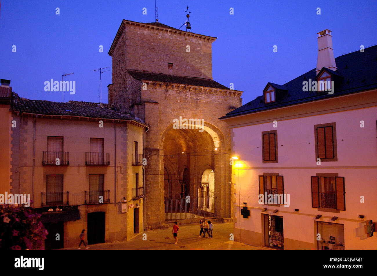 Cathedral of jaca jaca hi-res stock photography and images - Alamy