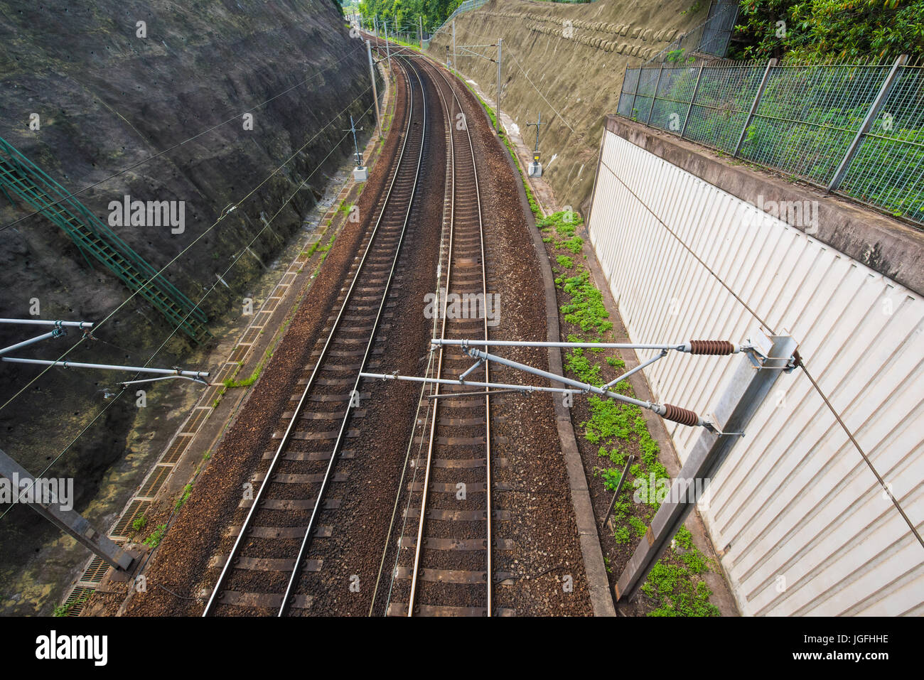 Chongqing city subway train highway hi-res stock photography and images ...