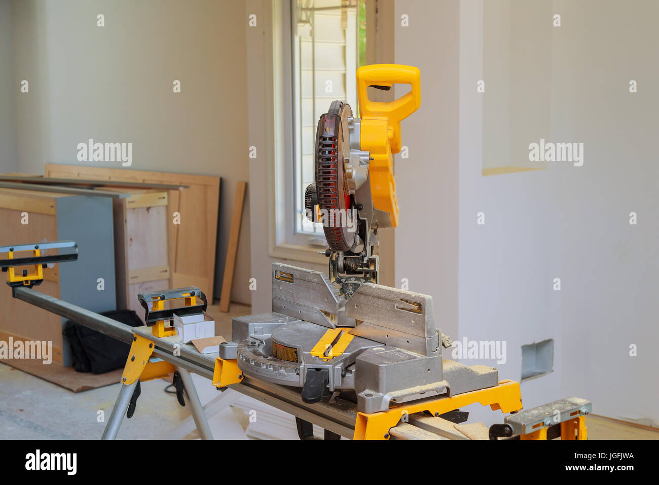 Mitre Saw in and Crosscut Timber handle, home, instrument, machine ...