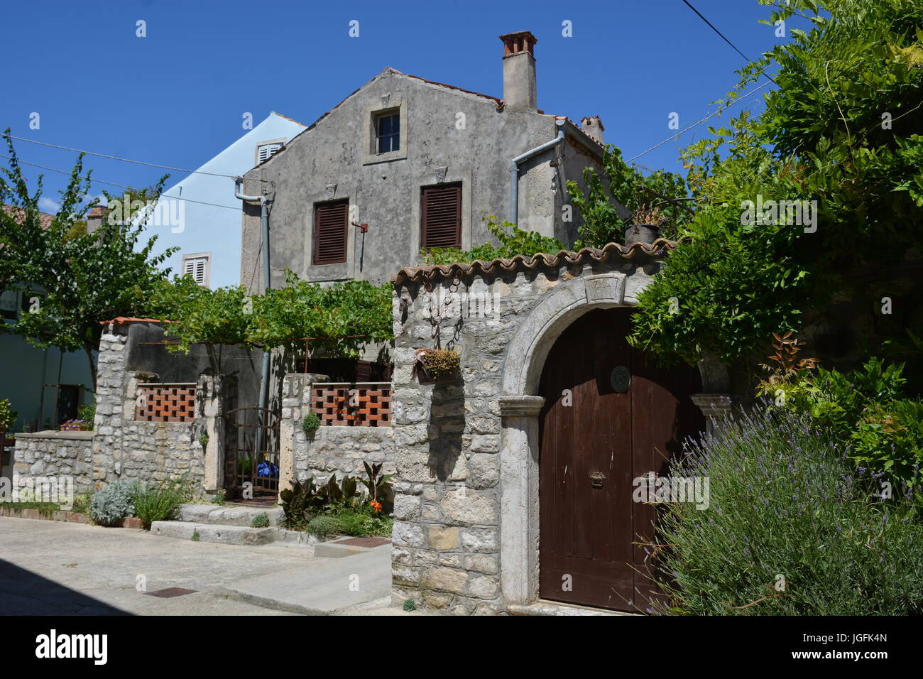 Osor village cres island croatia hi-res stock photography and images ...