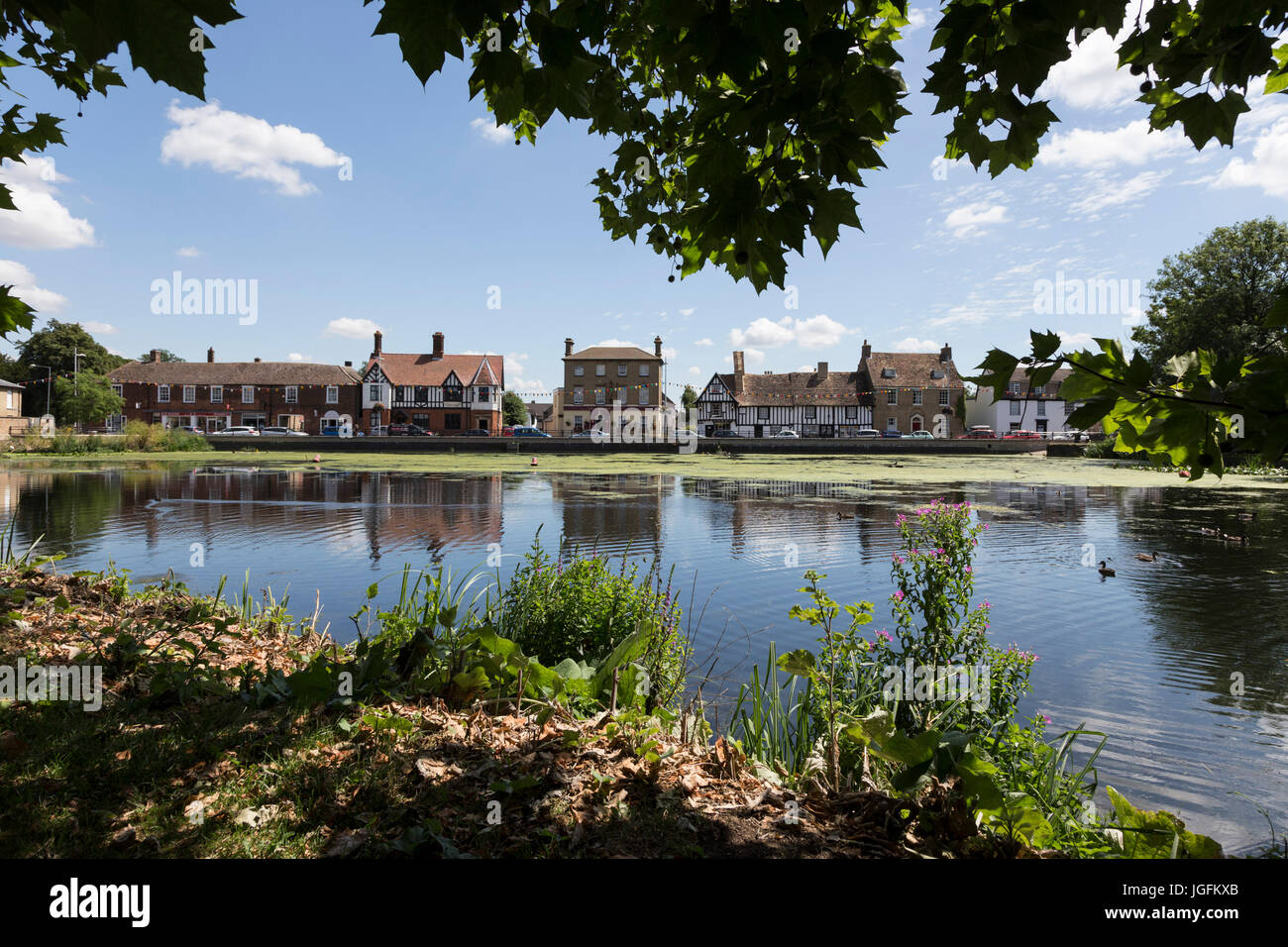 godmanchester village, cambridgeshire, england, uk Stock Photo - Alamy