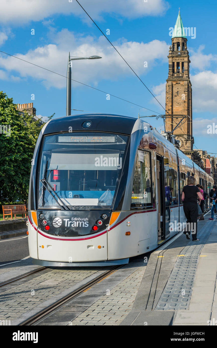Scottish tram hi-res stock photography and images - Alamy