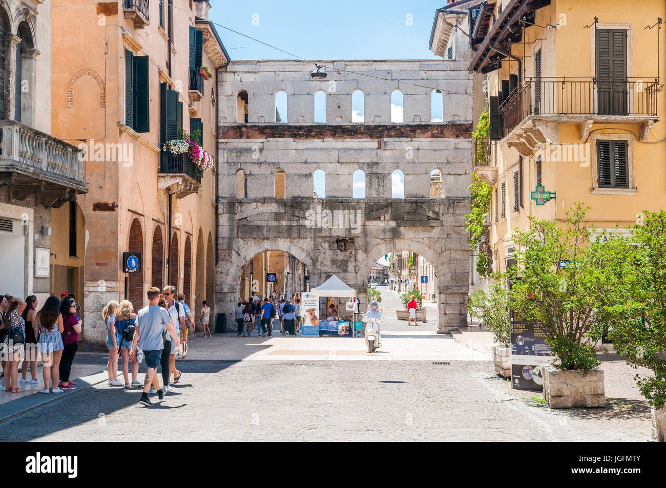 Postcards from Verona Stock Photo - Alamy