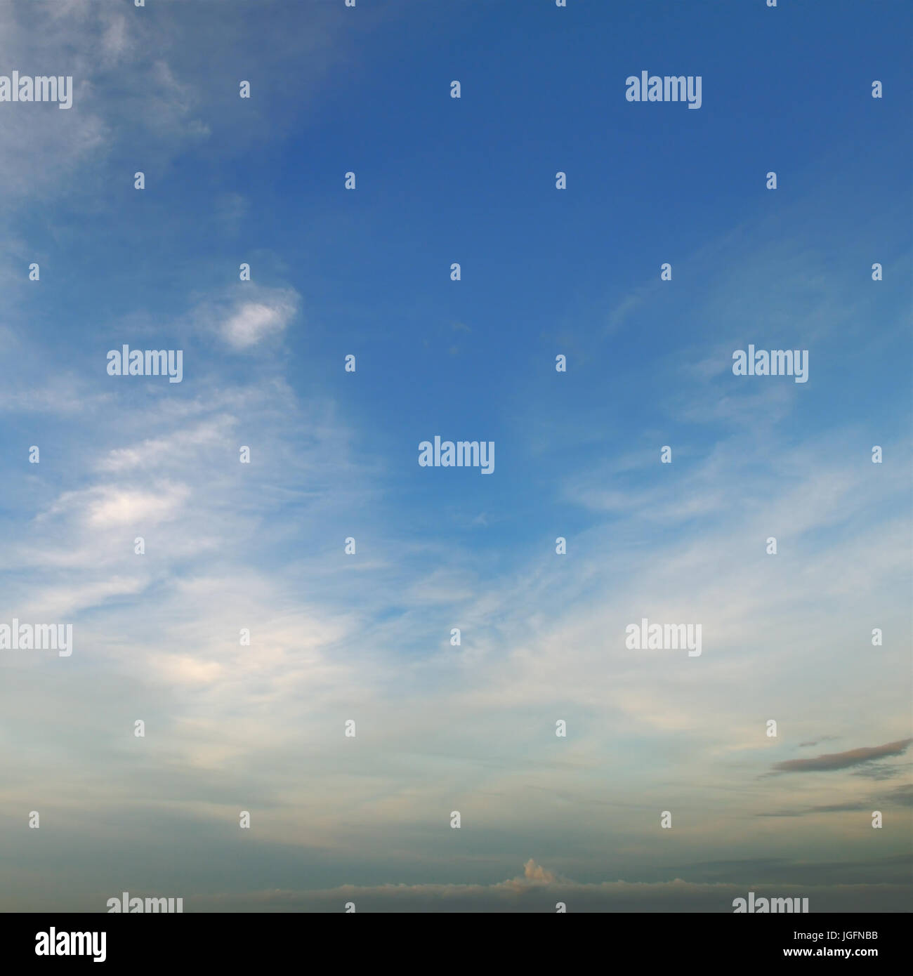 beautiful blue sky with light clouds Stock Photo - Alamy