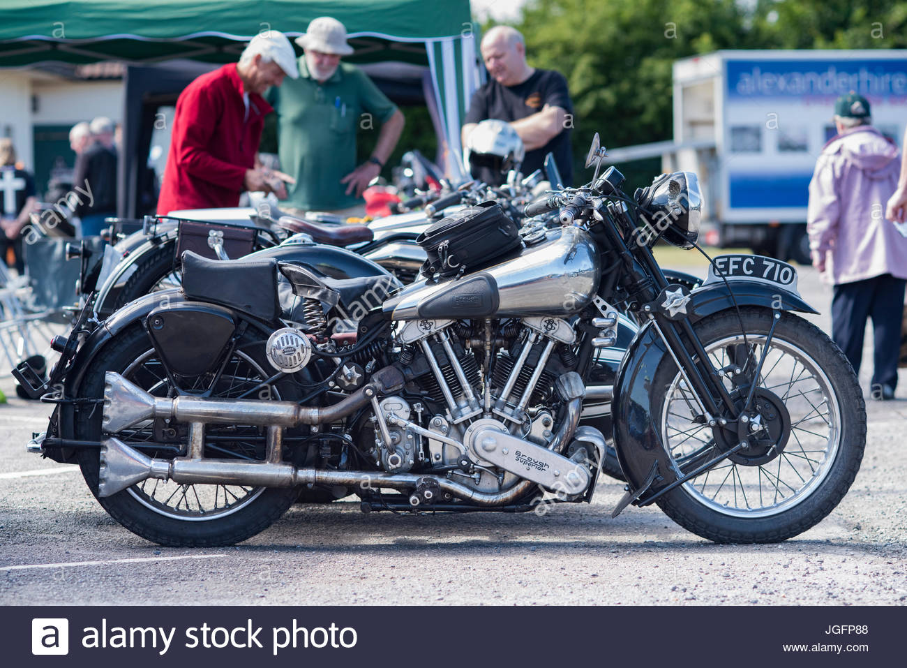Brooklands Motorcycle Day Stock Photos & Brooklands Motorcycle Day ...