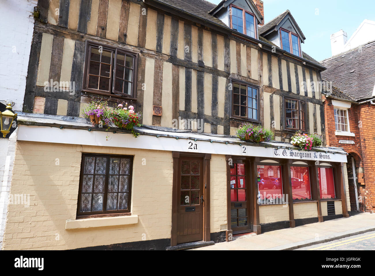 Elizabethan Building Originally Built Around 1600 And Restored In 1980 ...